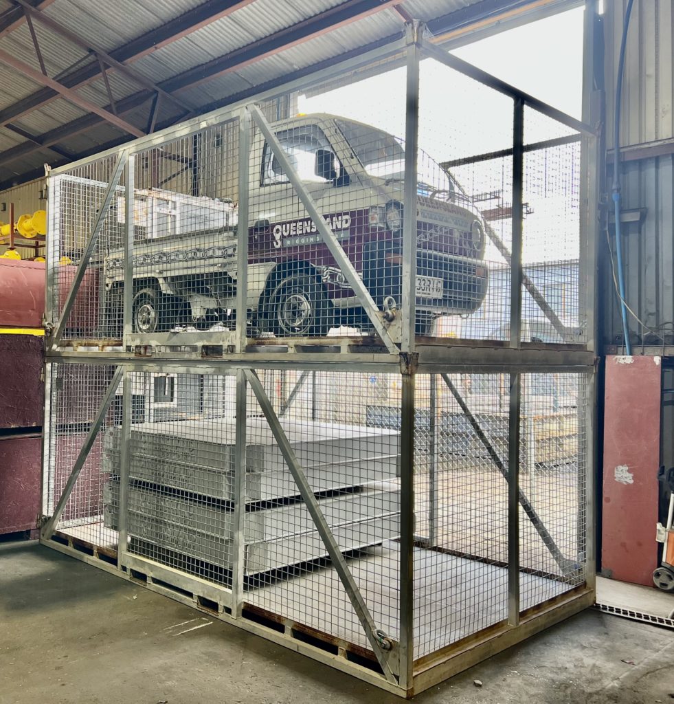Crane Liftable Goods Cages | Hire & Rental | Brisbane, Queensland